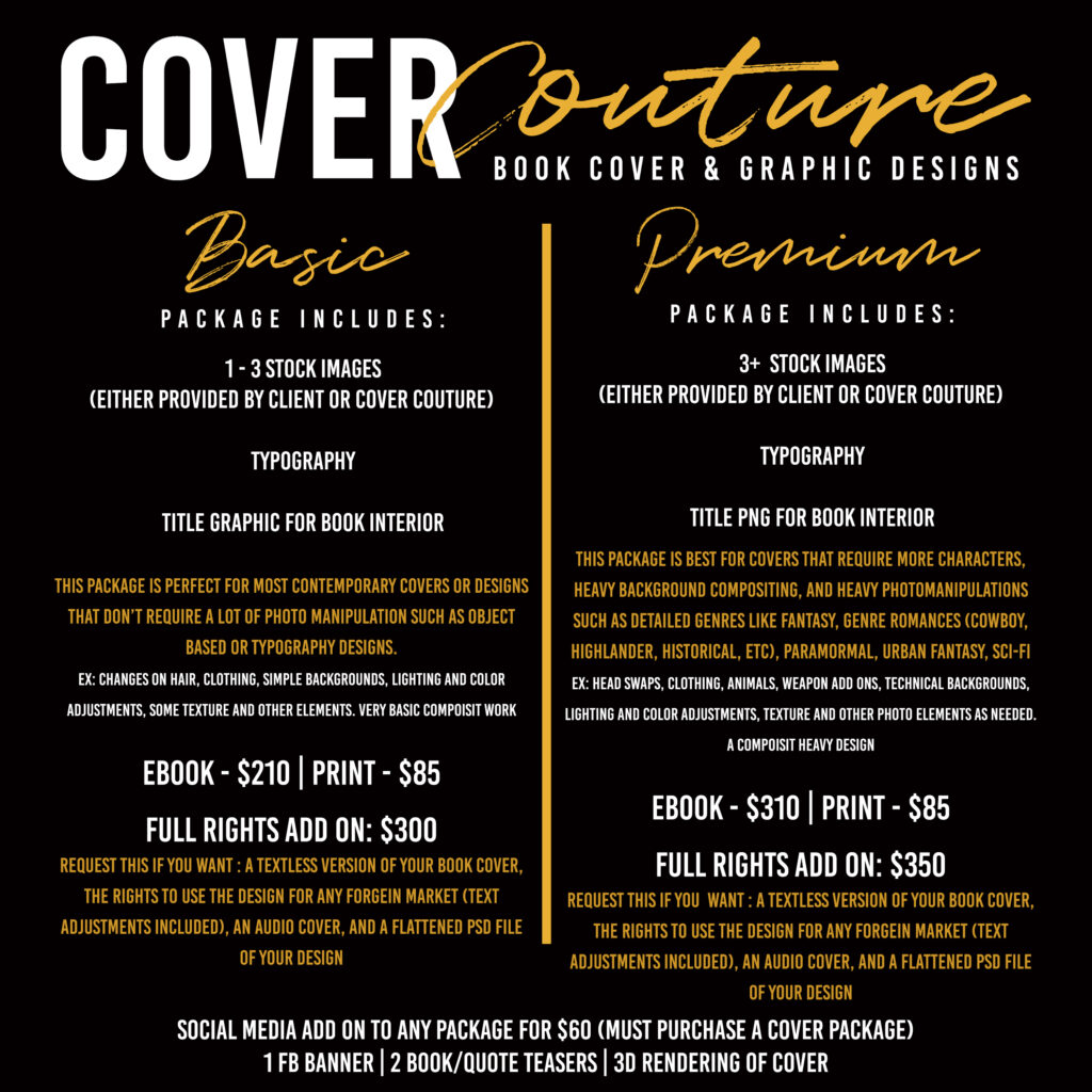 Custom Covers | Book Cover Couture